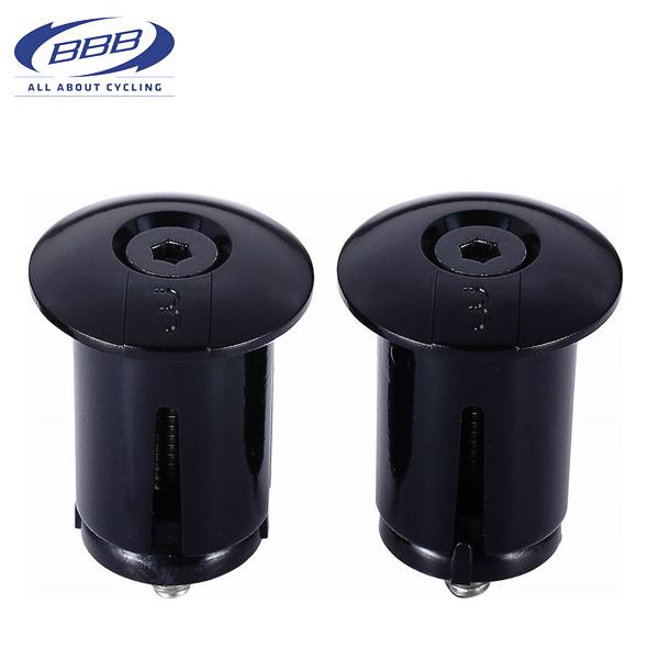 BBB バーエンド スクリューオン バーテープ用 スクリューオン [BHT-96]しっかり固定できるスクリューオンタイプハンドルバーテープをねじって締めるエンドキャツププラグ。ステンレス製ボルト。2ピースセット。内径18〜20mmまで対応。...