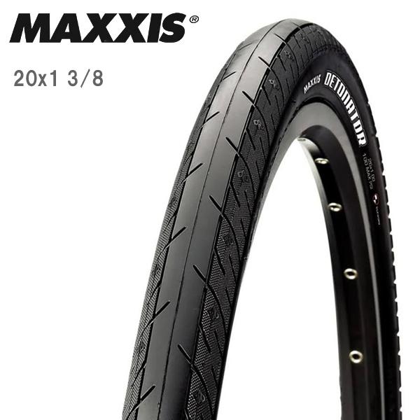 MAXXIS マキシス タイヤ デトネイター 20x1.3/8 スチールビードDetonator デトネイター街乗り・通勤に最適なデトネイターは、耐久性と快適性を兼ね備えたスリックタイヤです。耐パンク強化素材Silkworm（シルクワーム）...