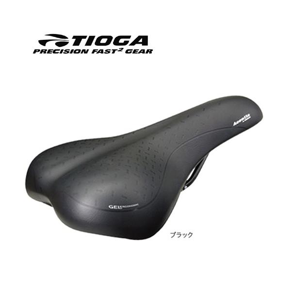 TIOGA ACENTIA (タイオガ アセンシア) ジェミナス サドルGeminus ジェミナス座骨幅150mmまでに対応する、極厚シリコンゲル パッドのコンフォート サドル。タイオガ アセンシア ジェミナスカラーSDL15700 ブラッ...