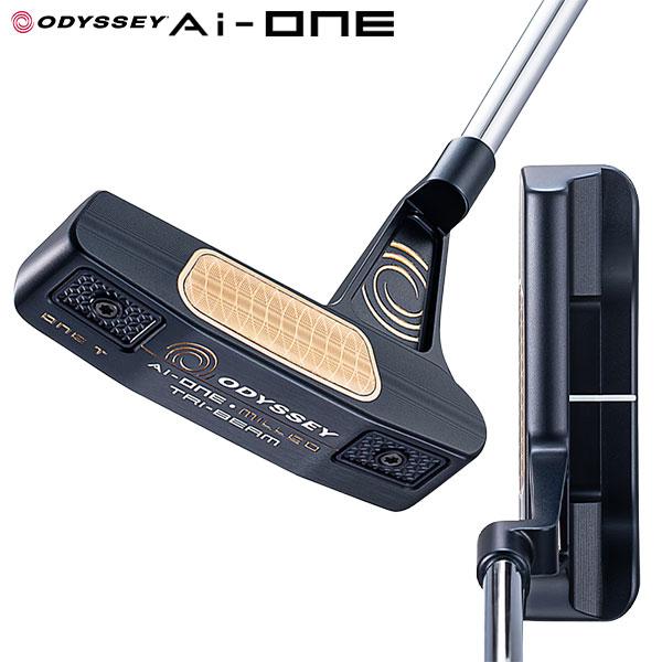 2024年モデルオデッセイ Ai-ONE MILLED TRI-BEAM ONE T CH パター ストロークラボ 90 スチールシャフトならテレ東アトミックゴルフ。■関連キーワードODYSSEY Aiワン ミルド トライビーム ワン 1番...