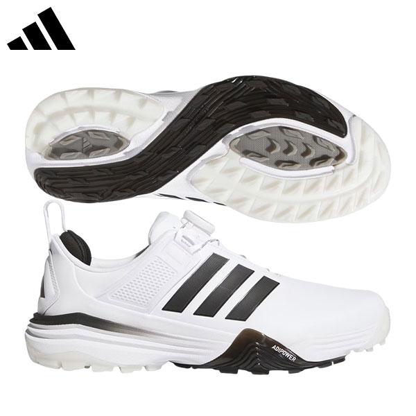 2026年モデルアディダス アディパワー 26 ボア OOM30 スパイクレス ゴルフシューズならテレ東アトミックゴルフ。■関連キーワードADIPOWER 26 BOA SPIKELESS GOLFCloud White×Core Blac...