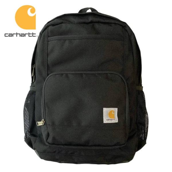 撥水加工で大変丈夫な素材の23リットル万能バックパック！メインコンパートメントには15インチまでのラップトップを収納できるパッド入りポケットがあり、前面のジッパーポーチにはペン、電源コード、携帯電話を収納できます。 2つのメッシュサイドポケ...