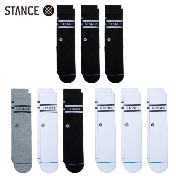 【発売日：2021年02月05日】シンプルベーシックなスタンスソックス3点セット！スタンスの履き心地の良さを広めていくテーマの3足セットコレクション！購入し易い価格になっております◎・サイズSサイズ (22.0-24.5cm)Lサイズ (2...