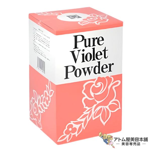 ピュア バイオレットパウダー 500g 天瓜粉 てんかふん ベビーパウダー 植物性パウダー レザー 鋏 ハサミ 替刃 剃刀 皮膚 肌荒れ あせも 保護 対策 ゴム手袋着脱 美容室 理容室 床屋 業務用 サロン バーバー 美容専売 サロン専売...