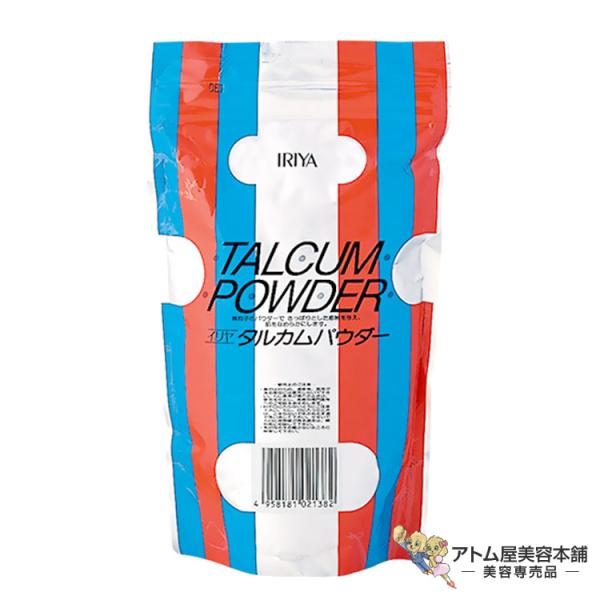 イリヤ タルカムパウダー 400g ラミネートパック 髭剃り後 ひげそり後 整肌 肌 保護 ケア 予防 対策 白色パウダー イリヤコスメティクス IRIYA COSMETICSにします。商品説明肌の表面をなめらかにするパウダー「イリヤ タル...