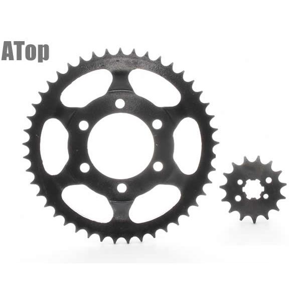 適合車種 YAMAHA(ヤマハ)XT225 SERROW225 セロー225 1987〜19933RW 1KH商品説明セロー225用の補修用スプロケットのセットになります。材質はステンレスで耐久性を上げるためにブラック塗装がれております。フ...