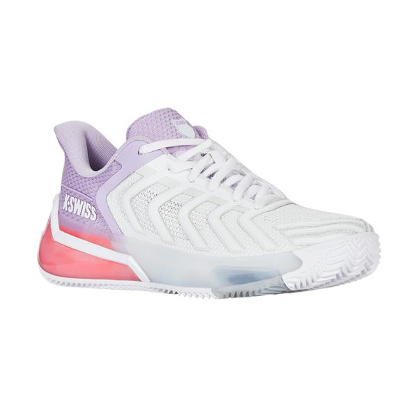 K-SWISS(ケースイス)のレディーステニスシューズ「ウルトラショット 4 HB ウイミン(KS94438182WP)」です。本製品はレディース・ウィメンズの製品ですので、女子や女性の方向けの商品になります。テニスショップATPは硬式テニ...