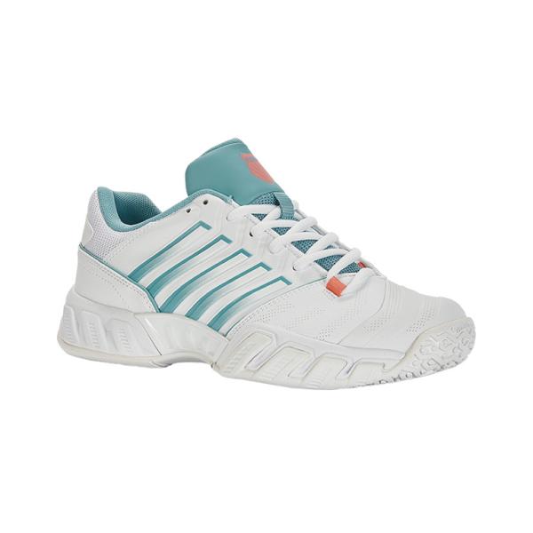 K-SWISS(ケースイス)のレディーステニスシューズ「BIGSHOT LIGHT 4 OMNI WOMEN(KS97010109WT)」です。本製品はレディース・ウィメンズの製品ですので、女子や女性の方向けの商品になります。テニスショップ...