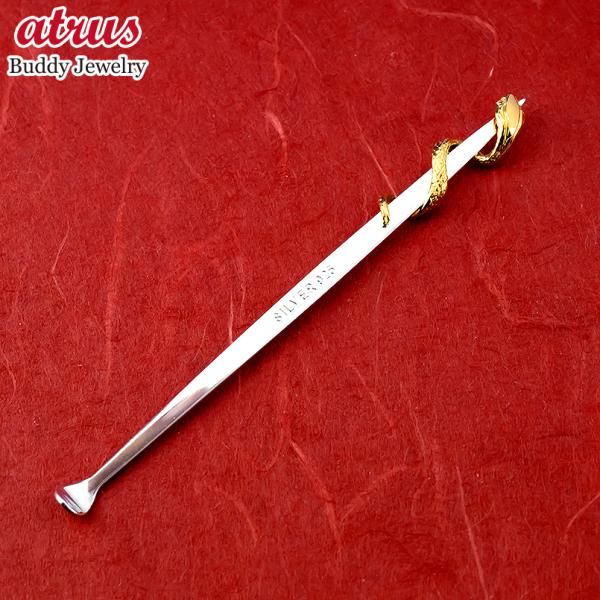 商品コード：230920100h ・ひとつひとつ丁寧に手作り加工させて頂くため、発送は1ヶ月ほどです。(仕上がり次第発送)純金のパーツをシルバーの耳かきに組み合わせた豪華な耳かき誰かに自慢したくなる逸品を身近な小物で大切な方へのプレゼントや...