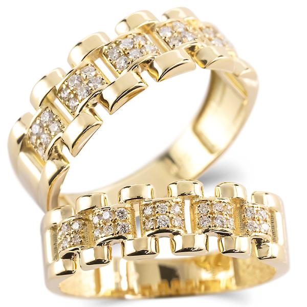 商品コード：250918hy202yj【配送】・ひとつひとつ丁寧に手作り加工させて頂くため、発送は1ヶ月ほどです。(仕上がり次第発送)【おすすめポイント】人気のウォッチベルト風デザインにダイヤモンドを添えた存在感あるペアリング軽やかな着け心...