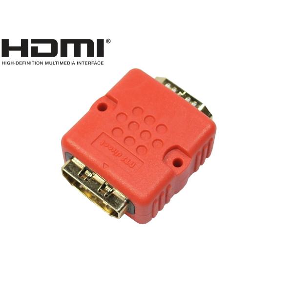 ・ネコポス発送送料無料・HDMI A 19P メス/HDMI A 19P メス・フル結線　すべてのバージョン（1.0〜2.0まで）で使用できます。・酸化に強い金メッキコネクタ・固定ねじ用の穴を付けました。　穴径φ2.0mm　推奨ねじM2＊1...