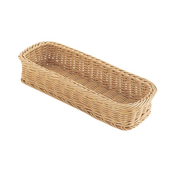 テーブル上にシルバーをまとめて置くのに便利なカトラリーケース。ポリプロピレン製なのでお手入れが簡単で、カビにくく、水洗いも可能です。従来の天然ラタン(籐)製品に比べ、衛生面や耐久面で圧倒的に優れています。ケースはスタッキング(積み重ね)がで...