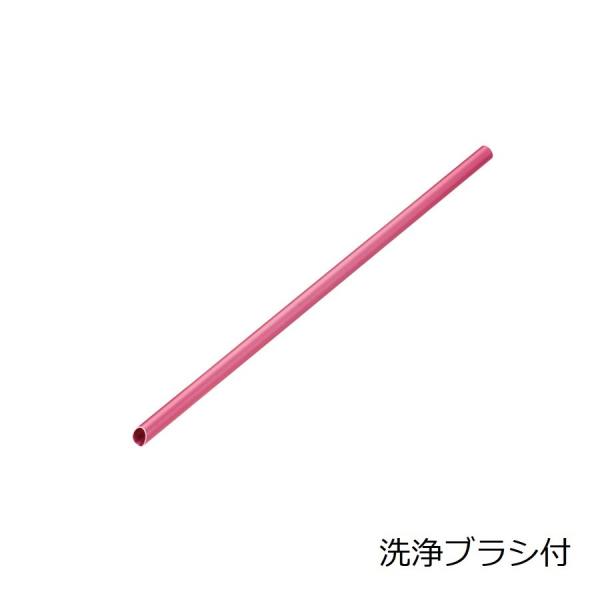 ドリンクをより冷たくしてくれる画期的なアルミ製のストロー。マドラーとしても使えます。繰り返し使えるのエコなストローです。商品規格[サイズ]φ7mmxH210mm[色]ピンク [素材]アルミニウム(硫酸アルマイト加工)※専用洗浄ブラシ付き