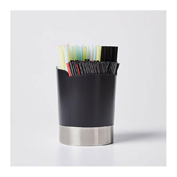 ストローを集めて簡単に利用できるディスペンサーです。ストローのみならず、スティックシュガーやマドラーの収納にもご使用出来ます。店舗のディスプレイに便利なアイテムです[商品と配送について]・メーカー在庫対応品のため、在庫は流動的となっておりま...