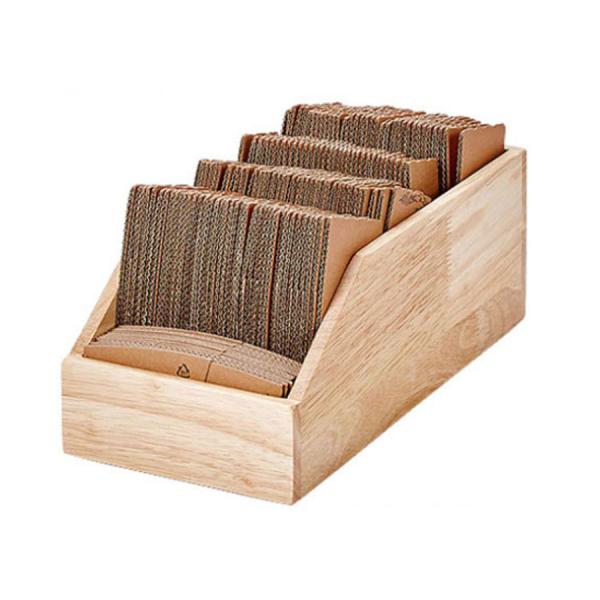 カフェやベーカリー専門店などで多様に活用できる木製のディスペンサーです。優雅な木目の自然な味わいでインテリア効果も抜群です。[商品と配送について]・メーカー在庫対応品のため、在庫は流動的となっております。　ご注文完了後に在庫切れの場合はご連...