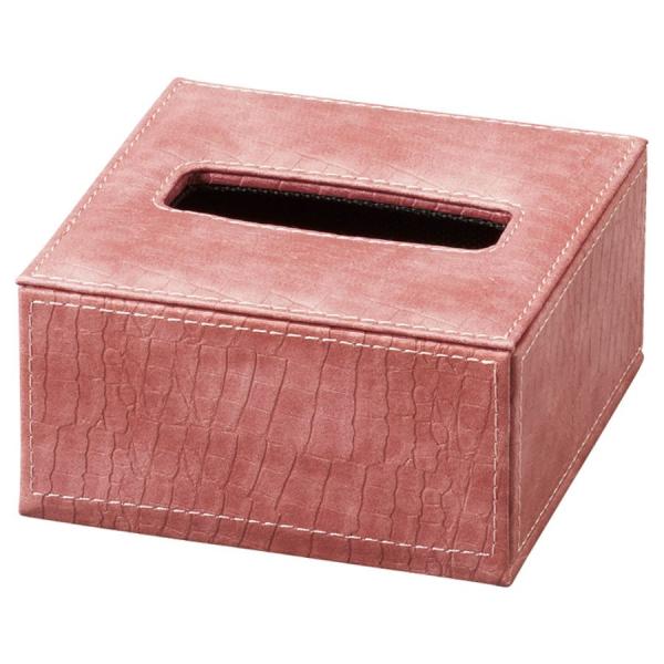 ホテルや旅館など、宿泊施設の客室におすすめのティッシュボックス。[サイズ]W132×H68×D132mm(内寸:W117×H57×D117mm)[色]モモ[素材]合皮ティッシュ箱のまま使用出来ます。但し、メーカーにより入らない大きさもありま...