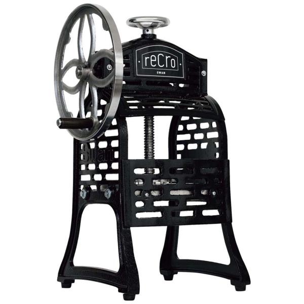 ・配送時間をご指定いただけない商品です。・沖縄・離島への配送は追加配送料金が別途必要となります。・納品先は法人のみとなります。必ず屋号をご記入ください。レトロ感覚の大型手動式かき氷機です。削りやす大型ハンドルを採用、ブロック氷をフワフワ氷に...