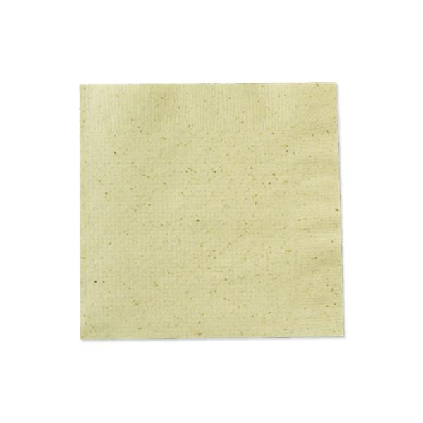 伊藤園の製造工程で排出されるお茶殻を使った「茶殻リサイクルシステム」により誕生した茶殻入り紙製品です。[サイズ]製品サイズ:約125×125mm展開サイズ:約250×250mm[入数]10000枚[内装]100枚×100ポリ