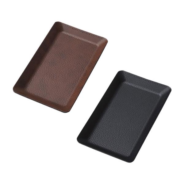 キャッシュトレイ 会計用品 ［カルトン キャッシュトレー コイントレイ］ レジまわりの必需品！業務用大人気の定番アイテムです！ソフトレザータッチのお店に馴染みやすいキャッシュトレイかと思います！ブラックとブラウンの２色からお選びいただけます...