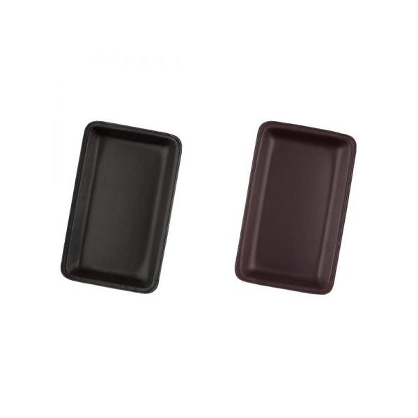 キャッシュトレイ 会計用品 ［カルトン キャッシュトレー コイントレイ］ レジまわりの必需品！業務用本革タイプのキャッシュトレイです！高級志向のレストラン・ショップにおすすめです！カラーはブラックとブラウンの２色からお選びください。やっぱり...