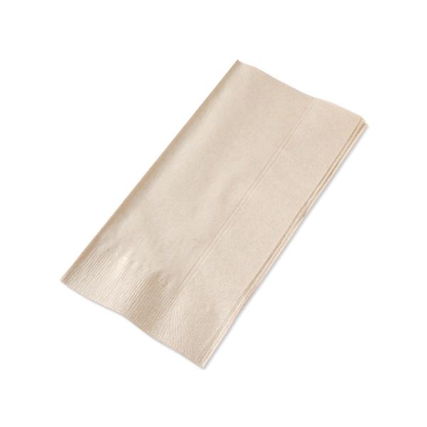 レストランやホテルなどで多く使われる8つ折りのペーパーナプキンです。2プライとは2枚重ねの意味です。やや厚みがあり丈夫な質感でひざ掛けとしてもお使いいただけます。[サイズ]製品サイズ:約110×225mm展開サイズ:約450x450mm[入...