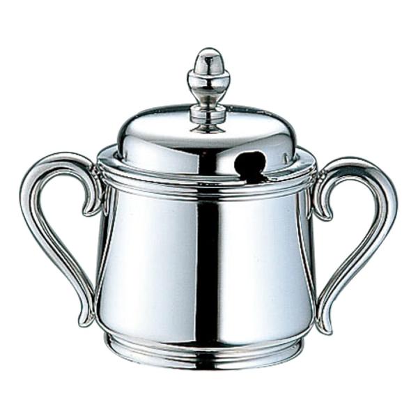 YUKIWA ユキワ　B渕シュガーポット 5人用(200cc) 03022505 SUGAR POT/B-EDGE優雅で気品に溢れたデザインと、使い勝手の良さから大人気のYUKIWAのキッチンウェア。[サイズ]8φxH8.5cm[容量]20...