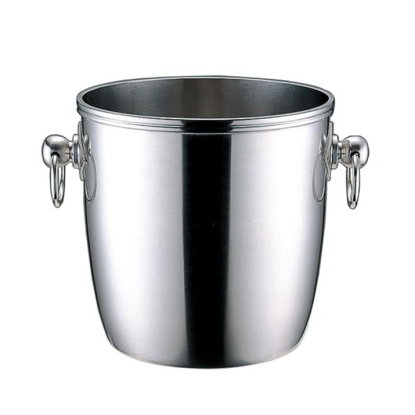 YUKIWA ユキワ　シャンパンクーラーB/菊渕(玉付) 4500cc 03272040 CHAMPAGNE COOLER-B/W/KONB優雅で気品に溢れたデザイン。優れた機能性を持ち、高貴な輝きを放つ、信頼のブランド『YUKIWA』のシ...
