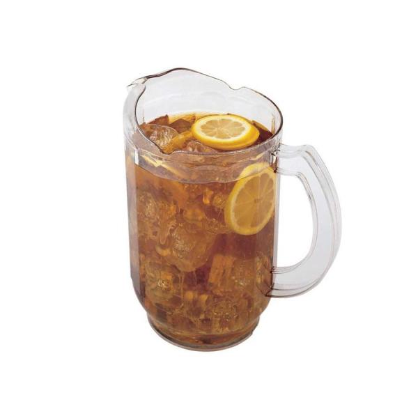 CAMBRO(キャンブロ) ピッチャー1.8リットル クリア PL60CW 13100016世界中のあらゆるフードサービスで使われている、『キャンブロ』の耐久性に優れたピッチャーです。※食器洗浄機使用不可[サイズ]130xH200mm(底径...