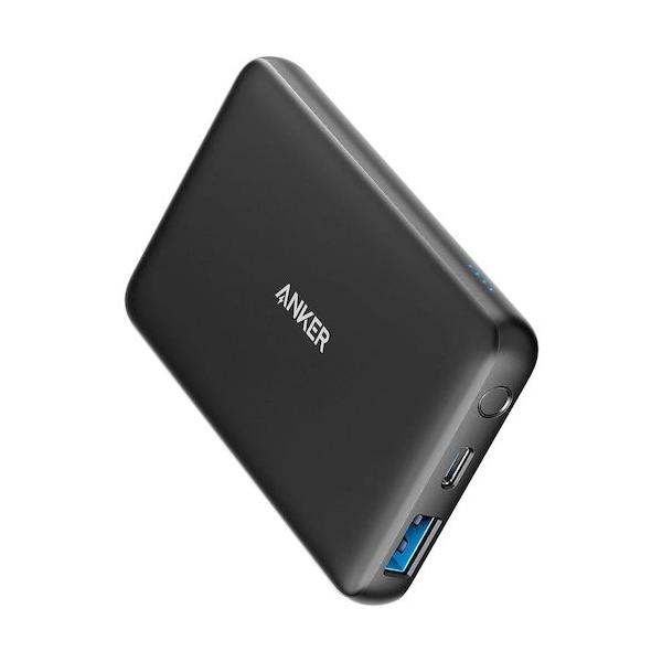 特長卵2つ分ほど(約113g)の軽さと手のひらサイズの小型設計で、持ち運びに最適です。小型軽量設計ながら、5000mAhのバッテリーを搭載し幅広い機器を約1回充電できます。最大出力12W、最大入力10Wに対応したUSB-Cポートを搭載し、U...