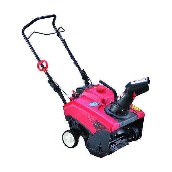 【スコップ感覚で除雪作業がお手軽に】スコップ感覚でお手軽に除雪作業ができます。難しい操作は一切なく、エンジンを始動して除雪レバーを握るだけです。小型、軽量で収納時にハンドルを折りたためてコンパクトに収納できます。オーガーはゴム製ですので路面...