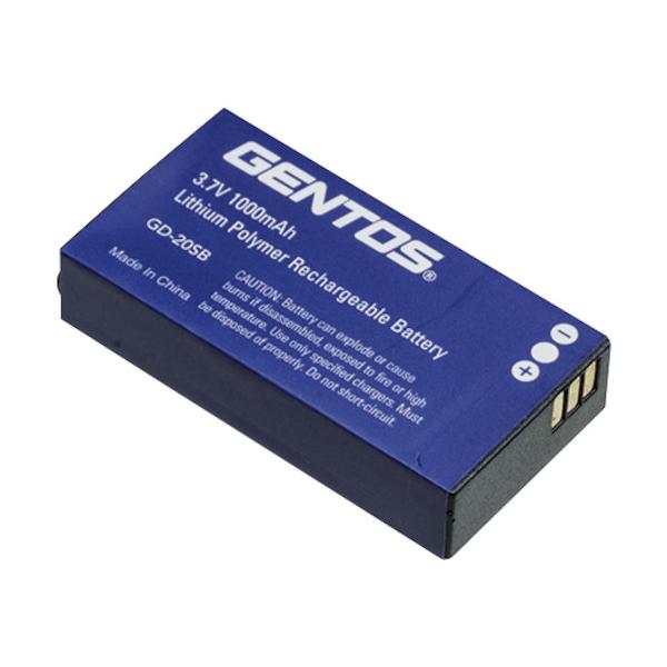 充電式LEDヘッドライト GD-200R専用の充電池です。仕様・規格 充電時間：約2.5時間電池寿命：約500回質量：19g