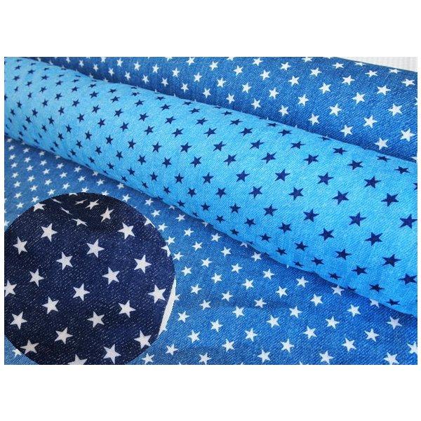 まるで本物のデニムみたいなダブルガーゼ生地に新柄が仲間入りしました。小さなお星さまをちりばめた可愛い柄です♪さらりとした肌触りが心地良い生地なので、ベビー用品・スタイ・肌着・パジャマ・お洋服、雑貨やインテリア、布団カバーやガーゼケット、ガー...