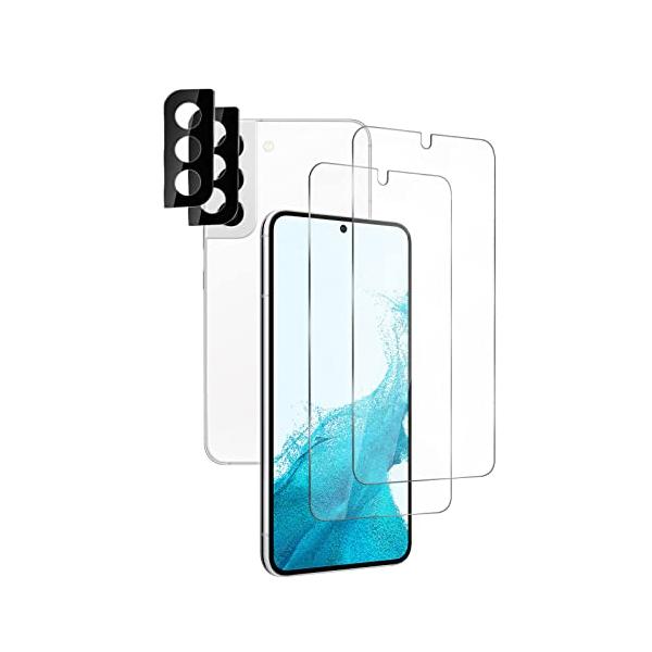 カラー：galaxy s22サイズ：galaxy s22【対応機種】galaxy s22専用設計。※この機器は周辺部が曲面となったラウンド仕様のため、保護フィルムを端まで貼ることができません。そのため、表示部分よりも保護フィルムが小さくなっ...