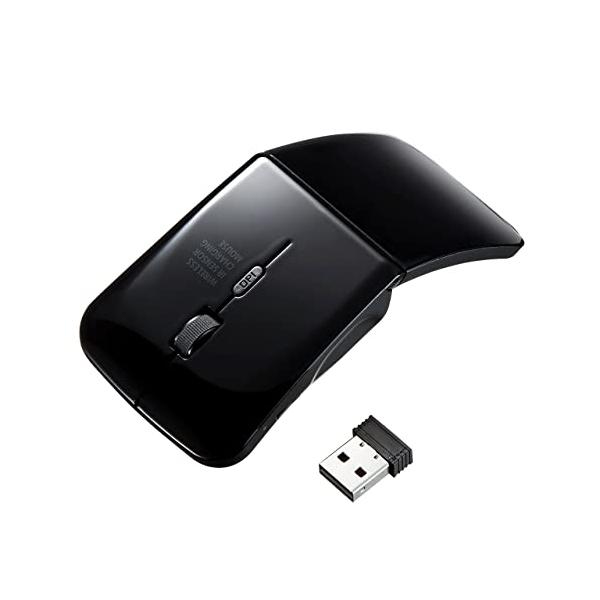 カラー：ブラックスタイル：ワイヤレス持ち運びに便利な1.8cmの超薄型静音マウスです。専用USBケーブルで充電できる充電式タイプです。ノートパソコンに差したままで、持ち運びや保管ができるレシーバーです。ケーブルを気にせず使えるワイヤレスタイ...