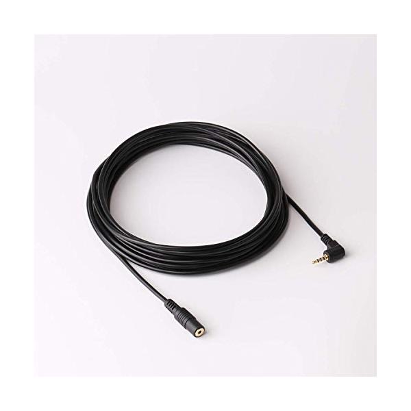 カラー：黒サイズ：500CM2.5mm 4極 ステレオケーブル (L型プラグ）長さ：5mカラー：ブラック金メッキ加工コネクタ用途：ドライブレコーダーとバックカメ ラの接続、オーディオプレーヤーとイヤホンの接続延長