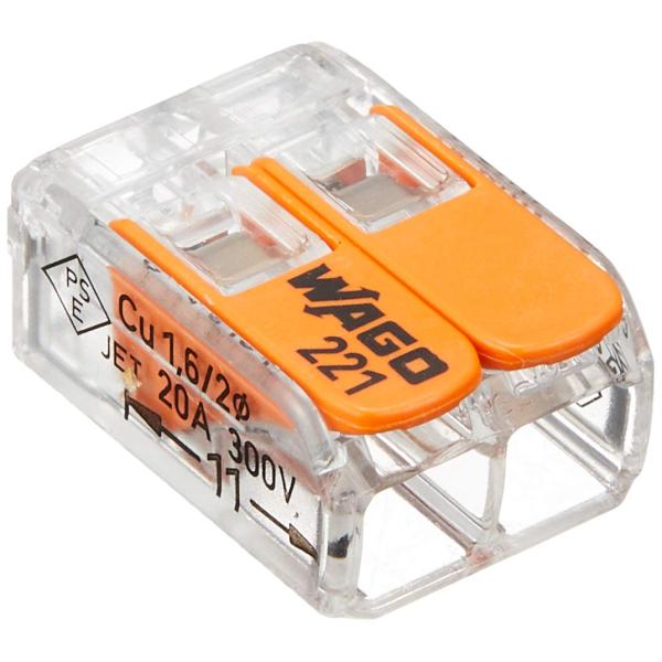 カラー：オレンジサイズ：?0.34 x 9.2 x 18 cm; 108 g10個入ブリスターパック電線数:2本定格(一般用途):32A-450V見える・簡単・小型・ゆるまない・単線、より線OK透明化:ハウジングを透明化し確認しやすい。スリ...