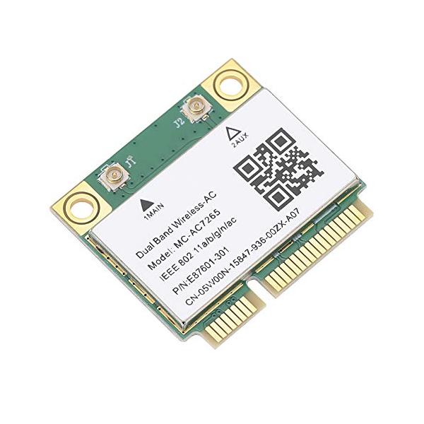 無線LANカードこのネットワークカードは802.11a/b/g/n/acネットワークプロトコ ルをサポートし、速度は最大1200Mbpsに達します。安定したネットワークカードは安定した信号と良好な互換性を備えた2.4/5Gをサポートするネッ...