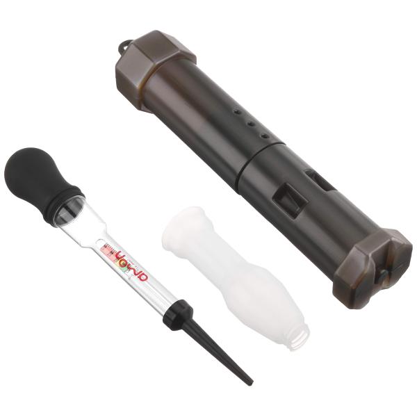 カラー：比重計【仕様】液補充型バッテリー専用本体全長：約210mm収納ケース付アシストパイプ付