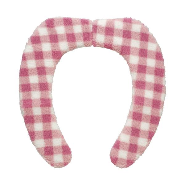 カラー：ピンク(チェック)サイズ：9.5×41.5×1cmサイズ:9.5×41.5×1cm便座にのせるだけ、取りつけ簡単なぴたQシリーズ。面倒な取り替えの手間がかからない。しっかりと吸着するので、便座を立ててもずれ落ちない。洗浄暖房型、O型...