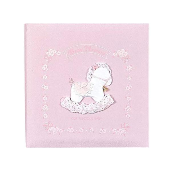 カラー：ピンクサイズ：ワンサイズスタイル：布地表紙本体寸法:タテ335×ヨコ325×背巾40mm函寸法:366×357×50mm本体重量(函込):2,200g布地表紙台紙:Lサイズ・プラコート台紙(ホワイト)8枚(貼付有効サイズ:タテ307...