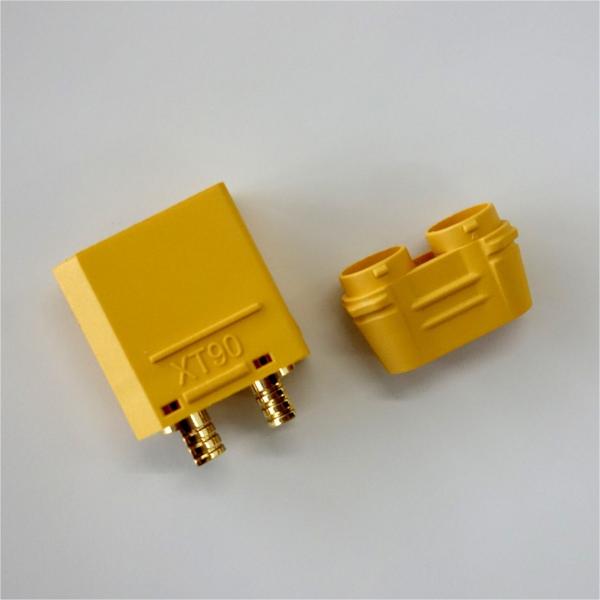AMI005 AMASS 純正 XT90H-M コネクタ（オス）・AMASS純正　XT90Hコネクターのオスになります。　はめ込み式のカバーがついており、熱収縮チューブをかぶせる手間がありません。・メーカー推奨値：連続40A、最大90A・推...