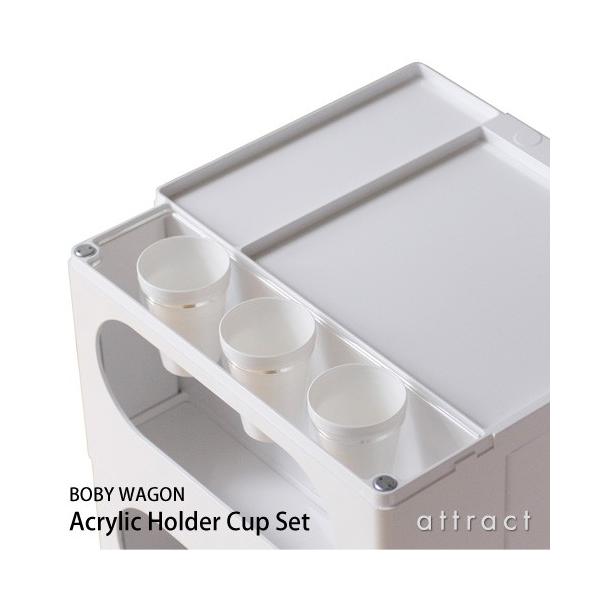 サイズ：[本体]W393×D99×T8mm、[ホルダーホール]Φ70mm、[コップ]Φ75×H100mm素材：[本体]アクリル樹脂、[コップ]ポリプロピレン生産国：日本