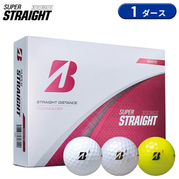 ■商品情報■まっすぐ飛ばしてスコアアップを狙う！直進性重視タイプのSUPER STRAIGHT（スーパーストレート）■スペック■仕様：日本正規品ディンプル：デルタウィング・ディンプル326ナンバー：1、2、3、4生産国：日本/ベトナム (ど...