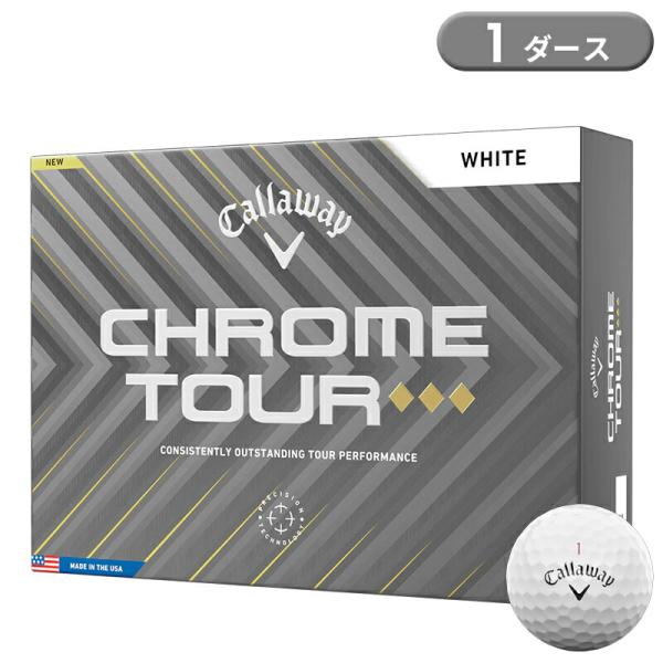 ■商品情報■2024年登場のCHROME TOURシリーズに、ハードヒッター向けの「CHROME TOUR トリプルダイアモンド」が新たに追加されました。特徴は、CHROME TOURボールと比べてロングゲームにおける低スピンと、CHROM...