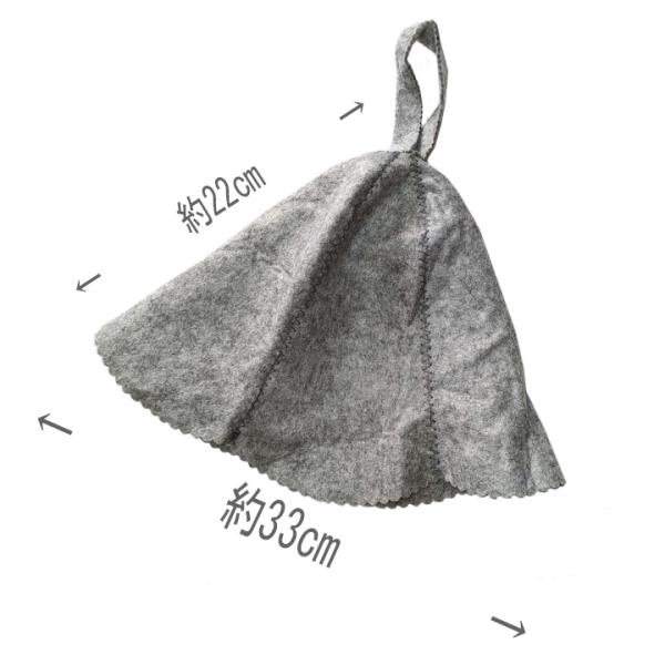 頭皮が熱くなりすぎるのを保護します。安定したサウナを楽しみたい方に。