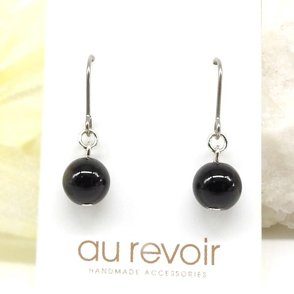 【送料無料】クリックポスト　（補償なし）【有料】ヤマト運輸、宅急便　（補償あり）※ご入金確認後、翌日発送となります。複数件商品をご注文の場合、商品をまとめて発送させて頂きます。黒水晶（モリオン）のシンプルな1粒ピアスパワーストーンとして人気...