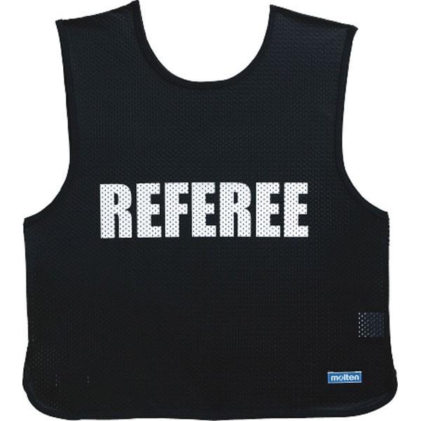2100撥水加工を施したレフェリー用のゲームベスト「REFEREE」の両面プリント※洗濯を繰り返すと、徐々に撥水効果は弱まります。素材：ポリエステルサイズ：縦60×横55cm