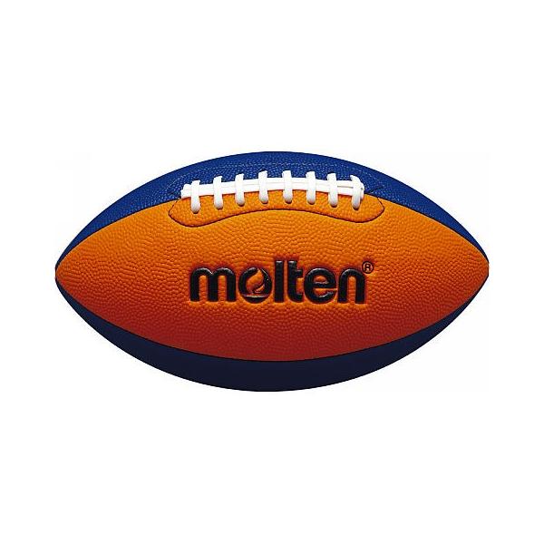 素材:人工皮革 サイズ:縦の周囲64−66cm・横の周囲48−50cm カラー:オレンジ×ブルー 仕様その他:縫い●重量：300−320g 特徴:フラッグフットボール競技は平成23年4月実施の小学校新学習指導要領のゴール型ゲーム（小学校3・...