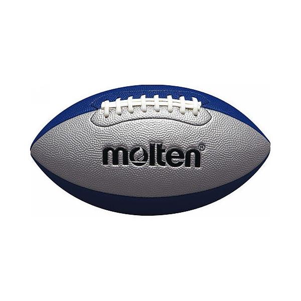 素材:人工皮革 サイズ:縦の周囲64−66cm・横の周囲48−50cm カラー:シルバー×ブルー 仕様その他:縫い●重量：300−320g 特徴:フラッグフットボール競技は平成23年4月実施の小学校新学習指導要領のゴール型ゲーム（小学校3・...