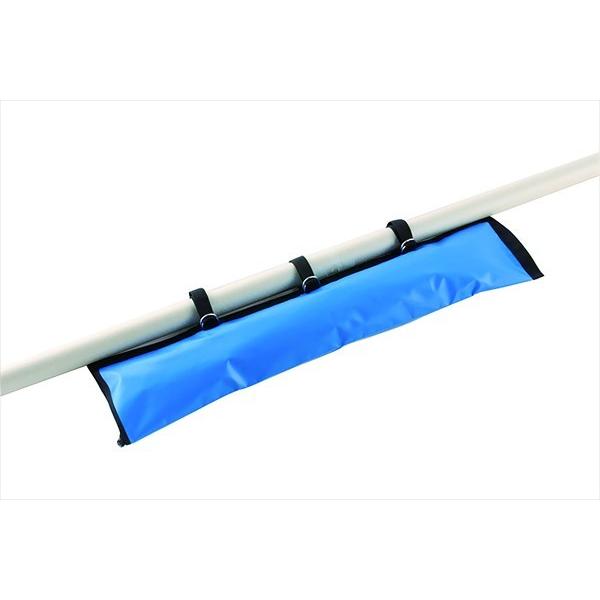 4280炎天下・雨ざらしが当然の砂袋二重構造が使用期間を延ばす●幅96cm×長さ23cm●重量:380g●材質:外被:ターポリン、内袋:ナイロン、テープ部:ナイロン外被と内袋は独立した二重構造20kg仕様国体対応型ファスナー付砂を別途ご用意...